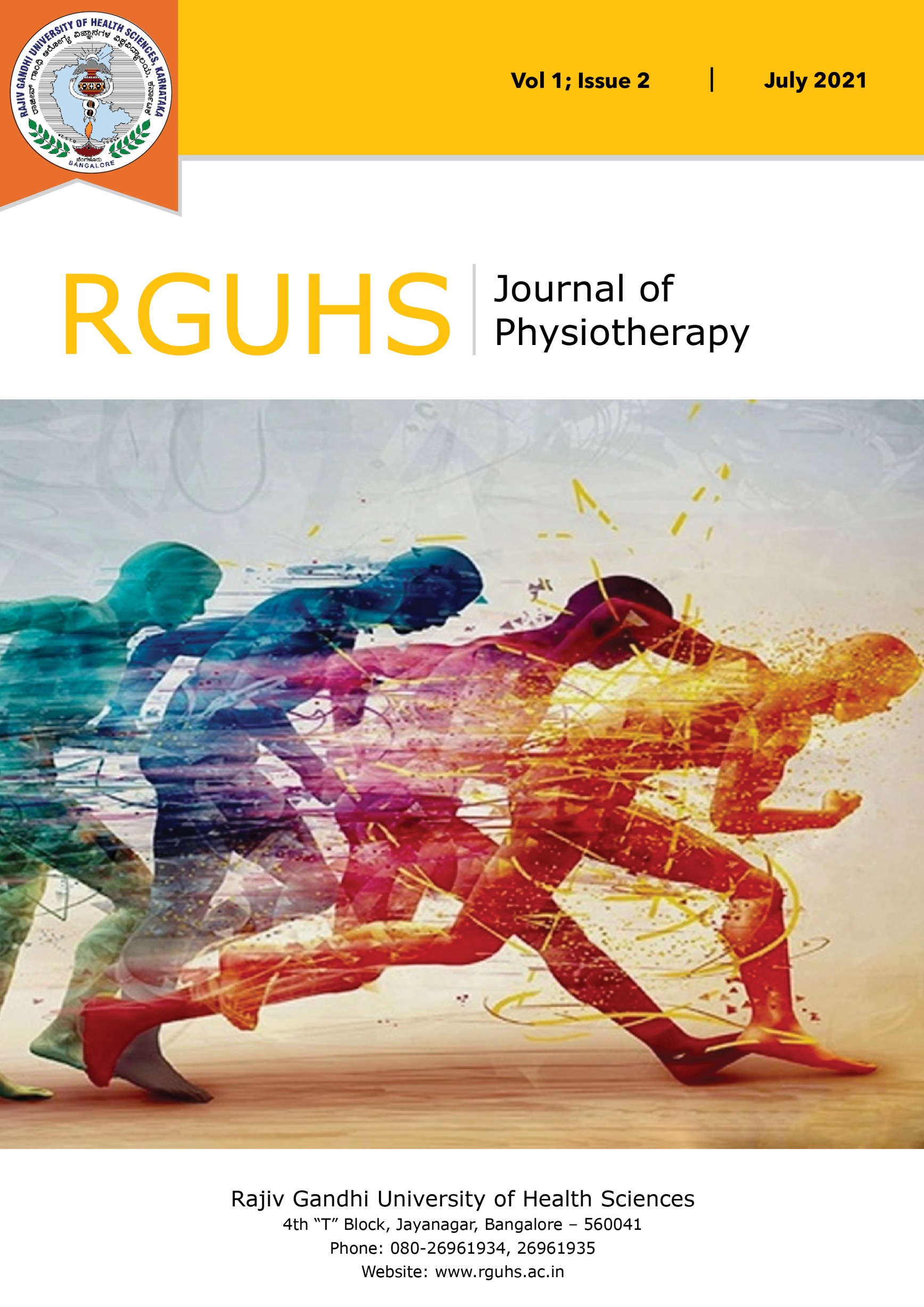Home | RGUHS Journal of Physiotherapy | Journal Grid